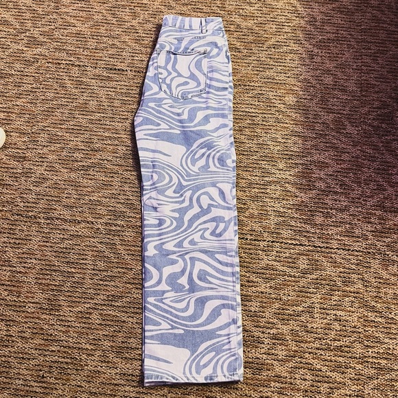 Jeans | Vintage Jean Pants Design Swirl | Poshmark